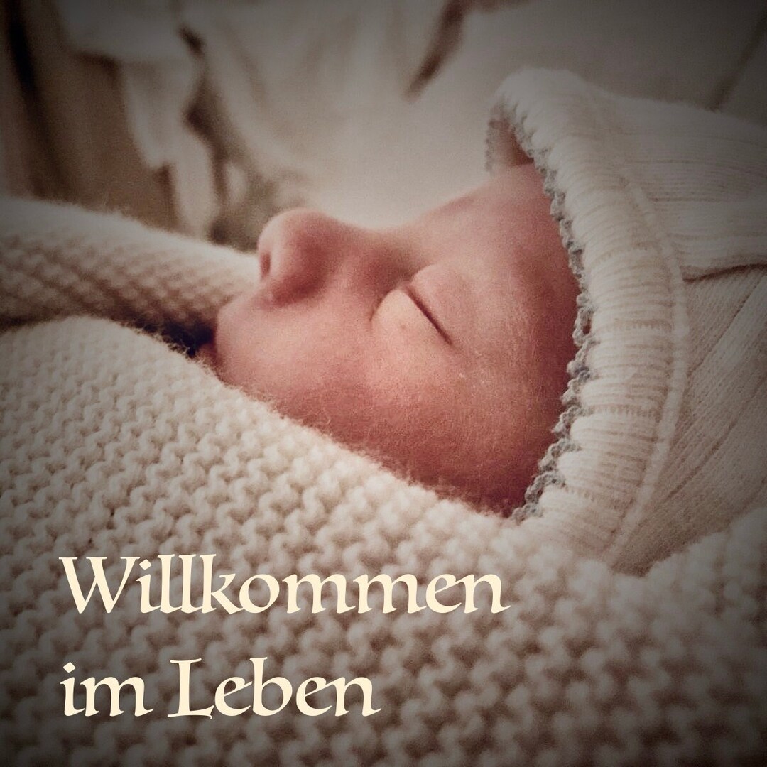 Welcome to Life, Card for Baptism, Welcome Party, Birth Party ...