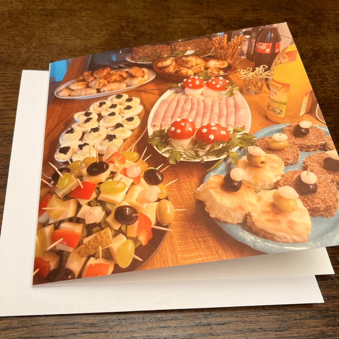 70s Buffet, 70s, Invitation Card Anniversary, Celebration, Party ...