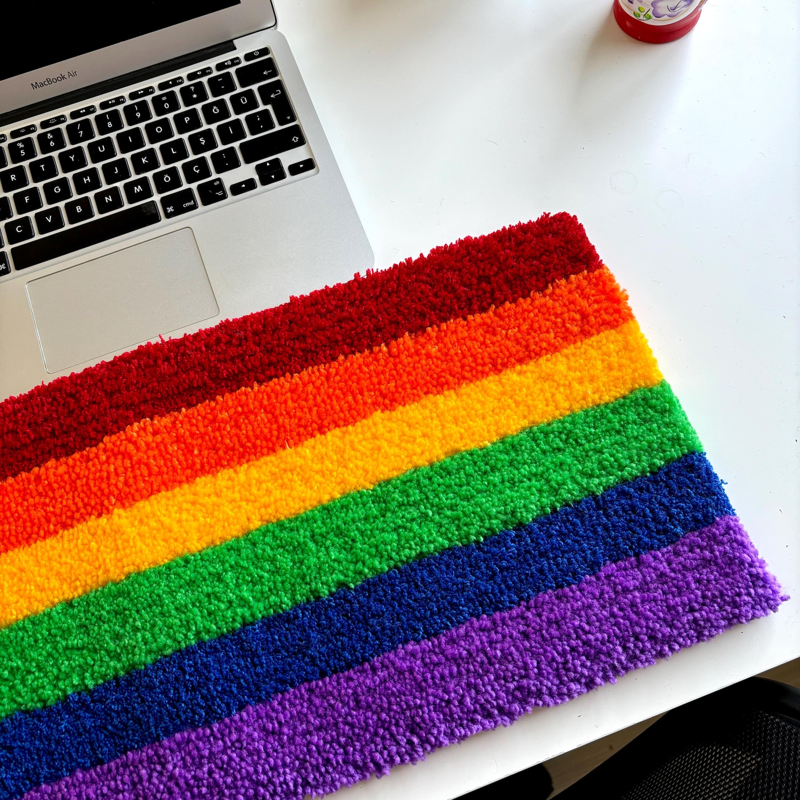 Pride Tufted Keyboard Rug | LGBTQ Home Decor | Pride Gift | Inclusive ...