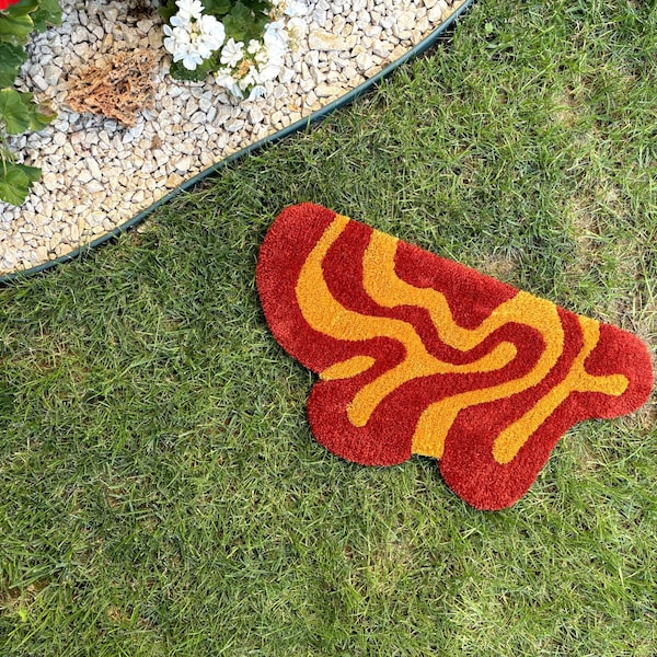 Wavy Rug - Etsy