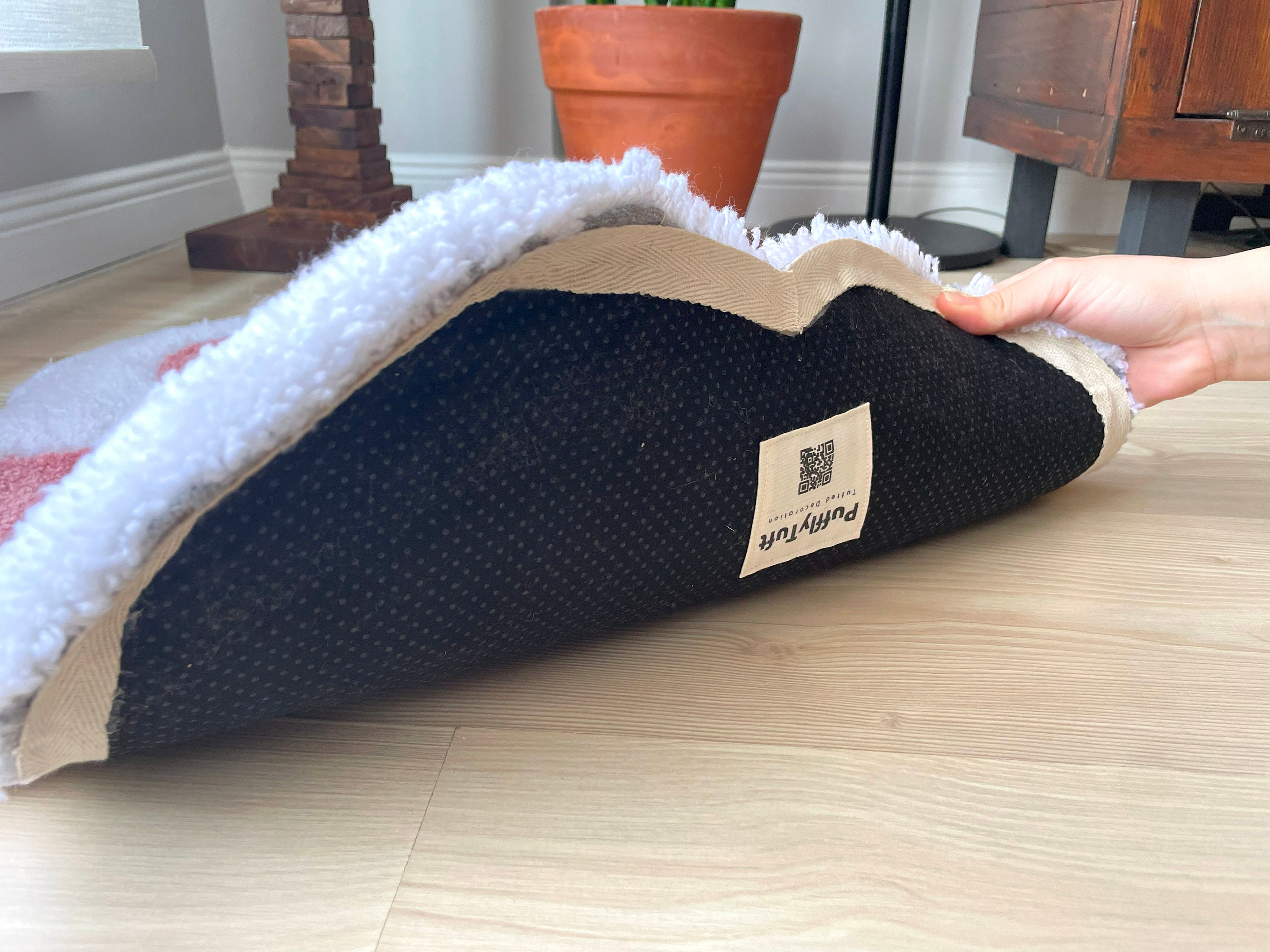 Tufted Paw Rug | Cute Cat Print Mat | Dog Paws Bath Mat | Pet Decor ...