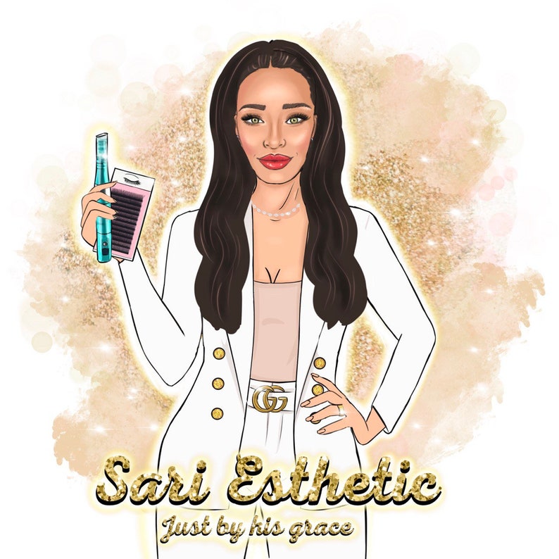 Hair Extensions Logo Design, Hair Extension Master Logo, Hair Bundles ...