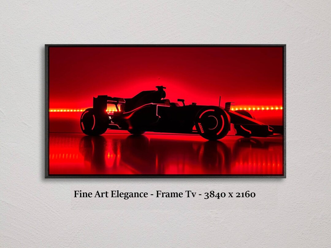 F1, Formula 1, Abstract, Red Led Wall, Neon, Futuristic, Red Bull ...