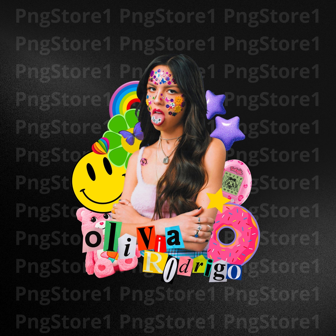 Olivia Rodrigo Png, Olivia Rodrigo Digital Download, Bootleg Mockups ...