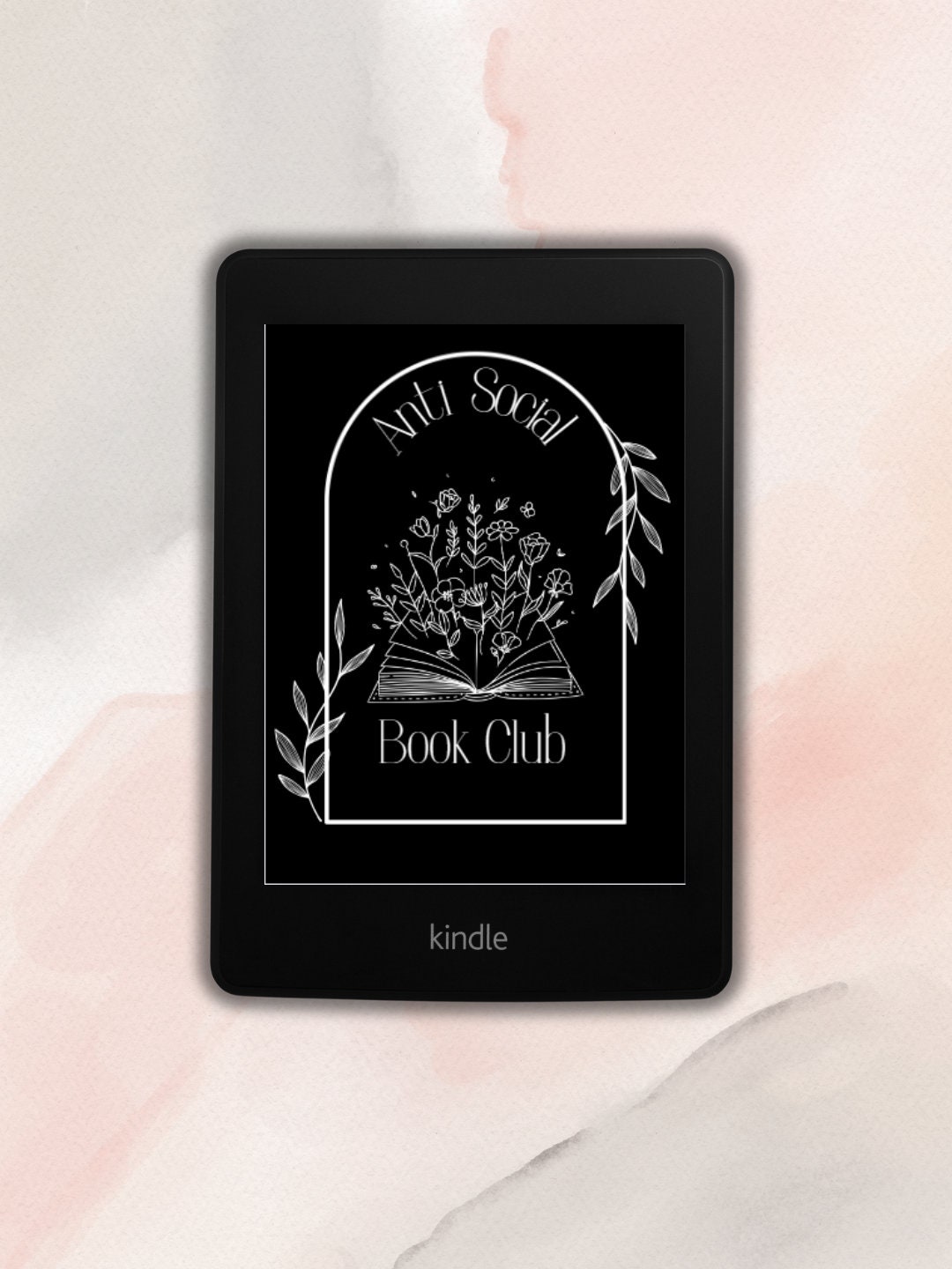 Kindle Lock Screen | Kindle Book Cover | Anti Social Book Club ...