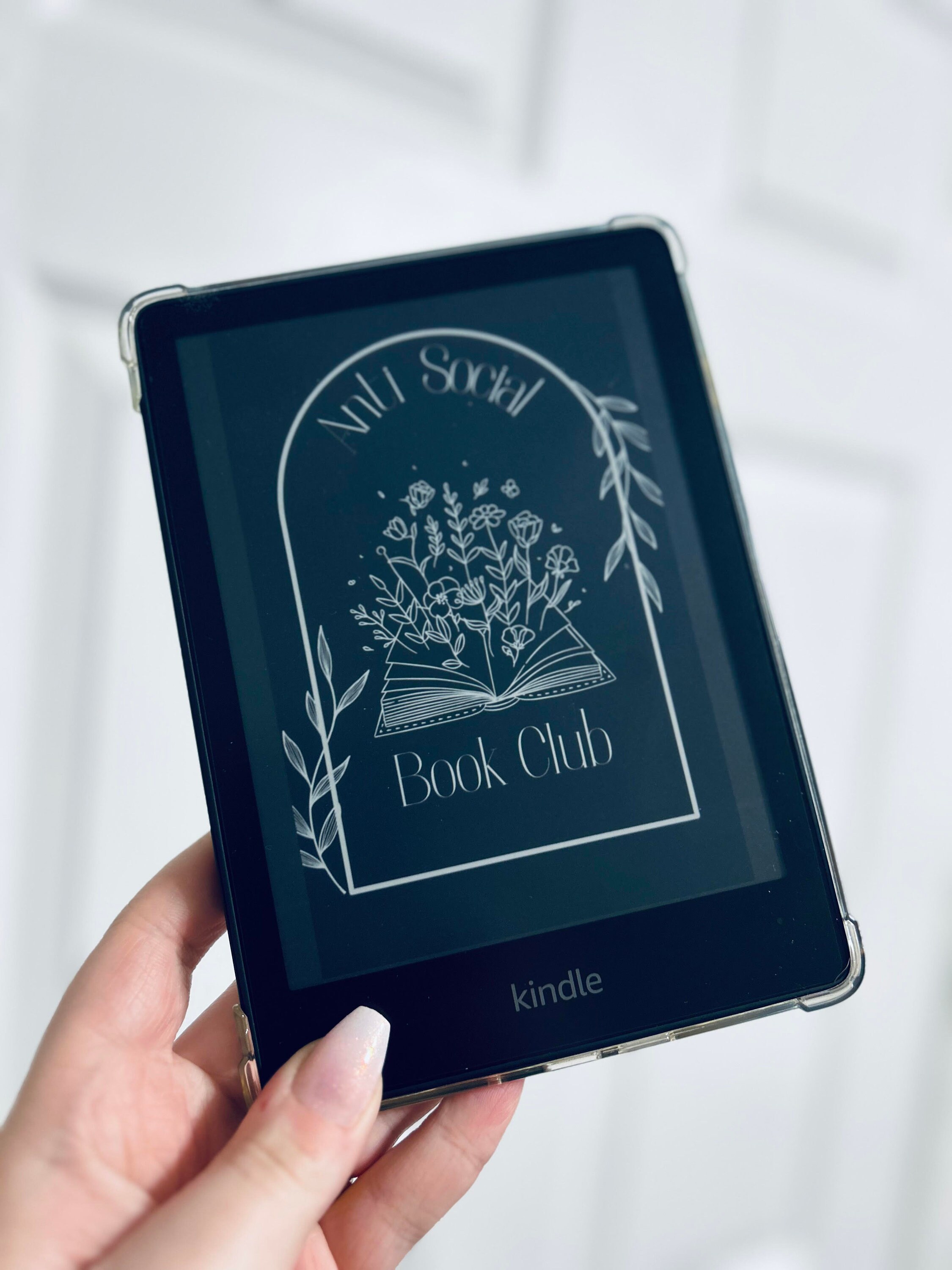 Kindle Lock Screen | Kindle Book Cover | Anti Social Book Club ...