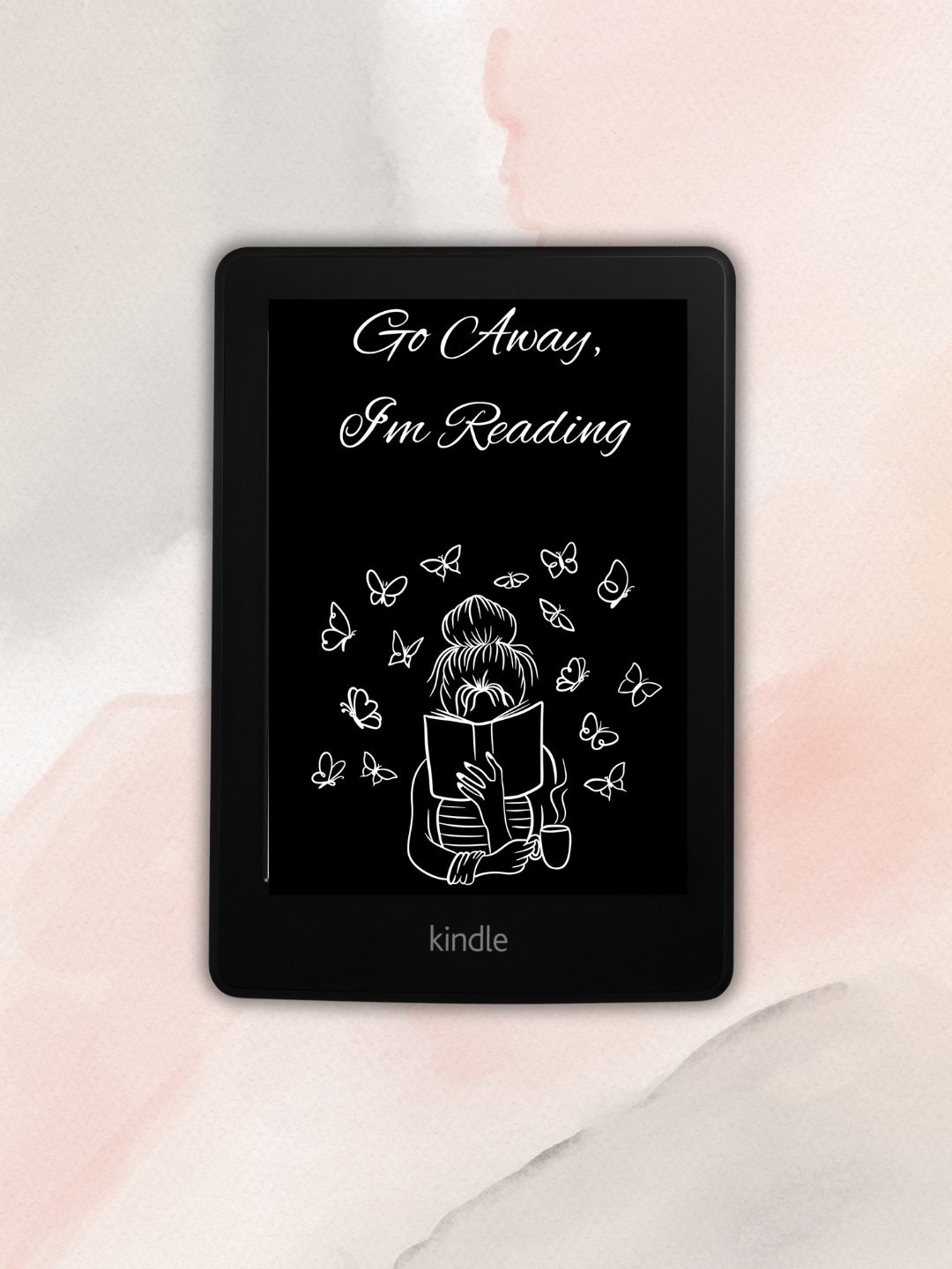 Kindle Lock Screen | Kindle Book Cover | Busy Reading | Screensaver ...