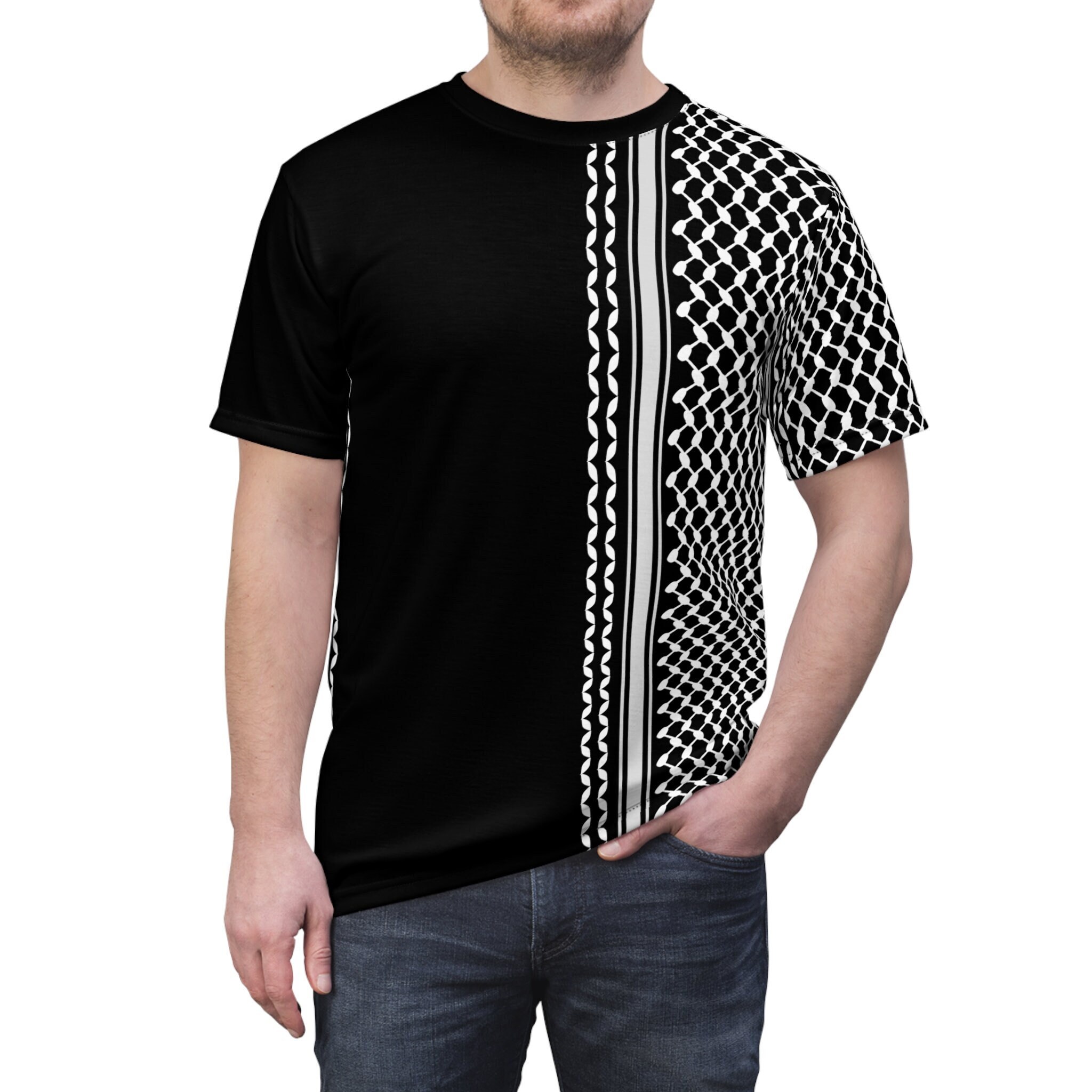 Palestinian Kufiyah Shirt Free Palestine T-shirt Stand With Palestine ...