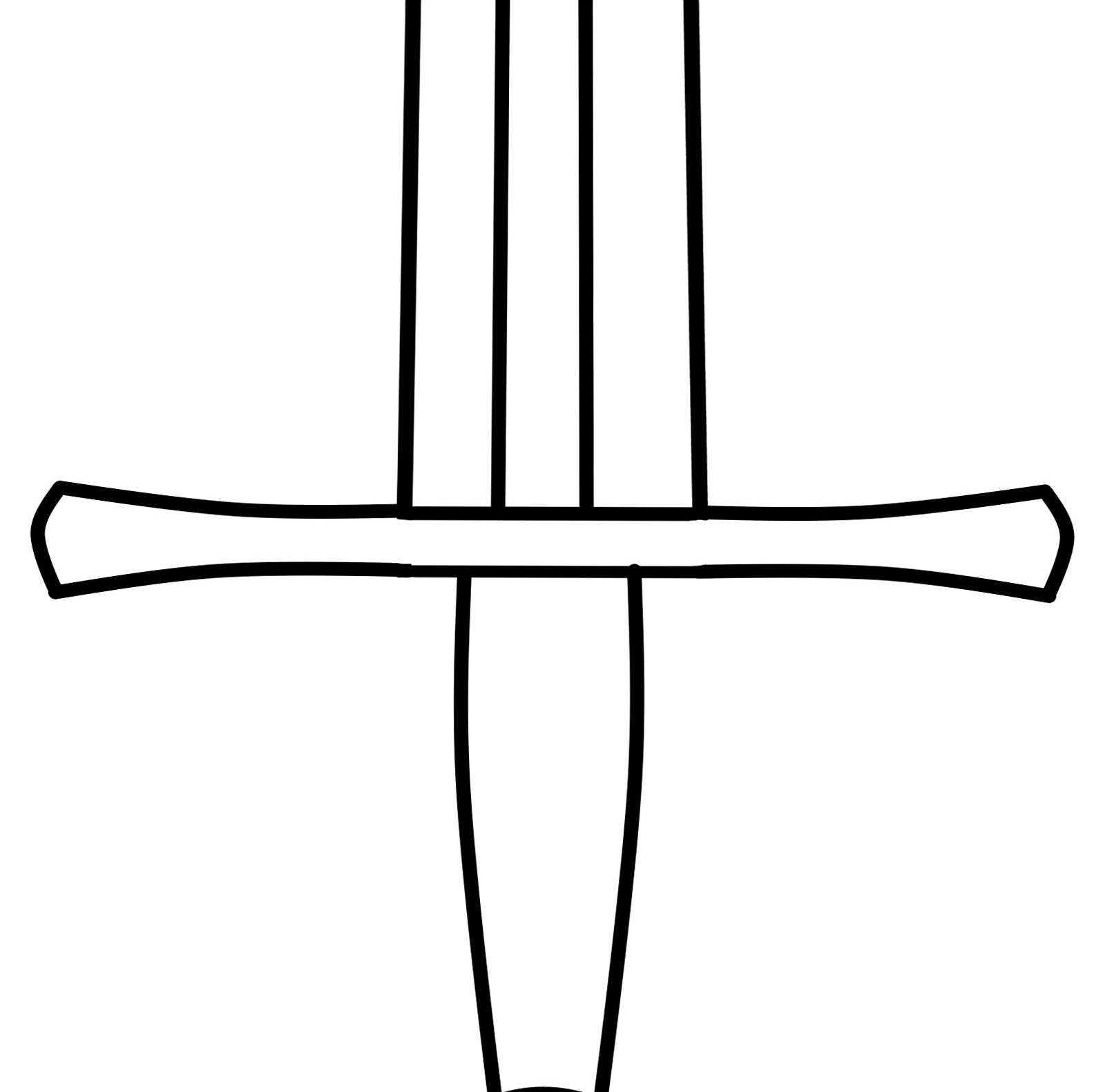 LARP Arming Sword Template - Etsy