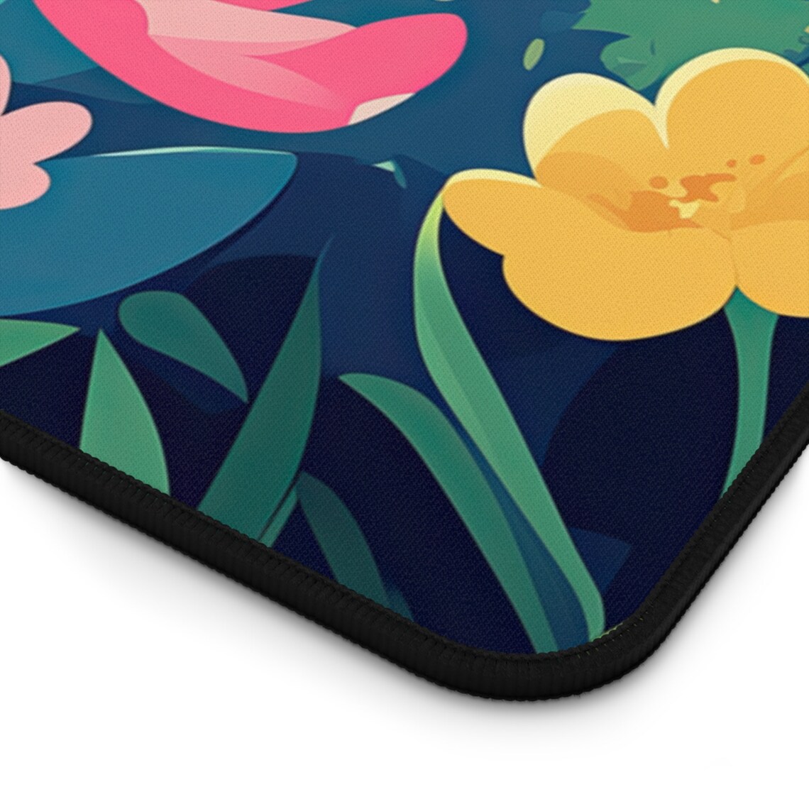 Frog the Bard Desk Mat, Kawaii Cute Frog Non Slip Mouse Pad, Aesthetic ...