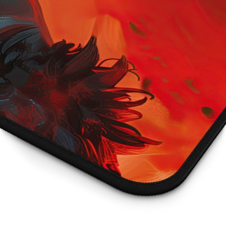 Viking Desk Mat, Norse Warrior Non Slip Mouse Pad, Aesthetic Desk Mat ...