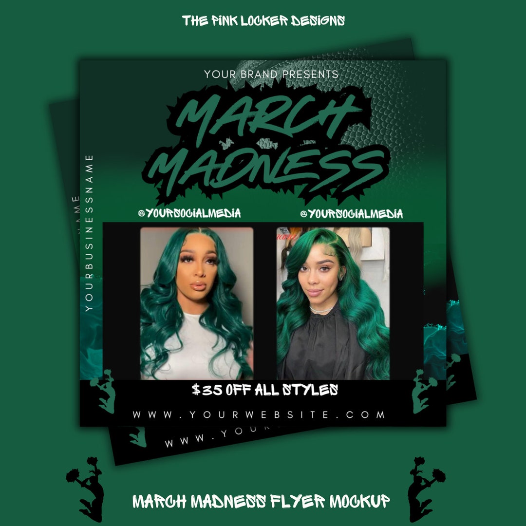 March Booking Flyer, March Flyer, March Books, St.patricks Day Flyer ...