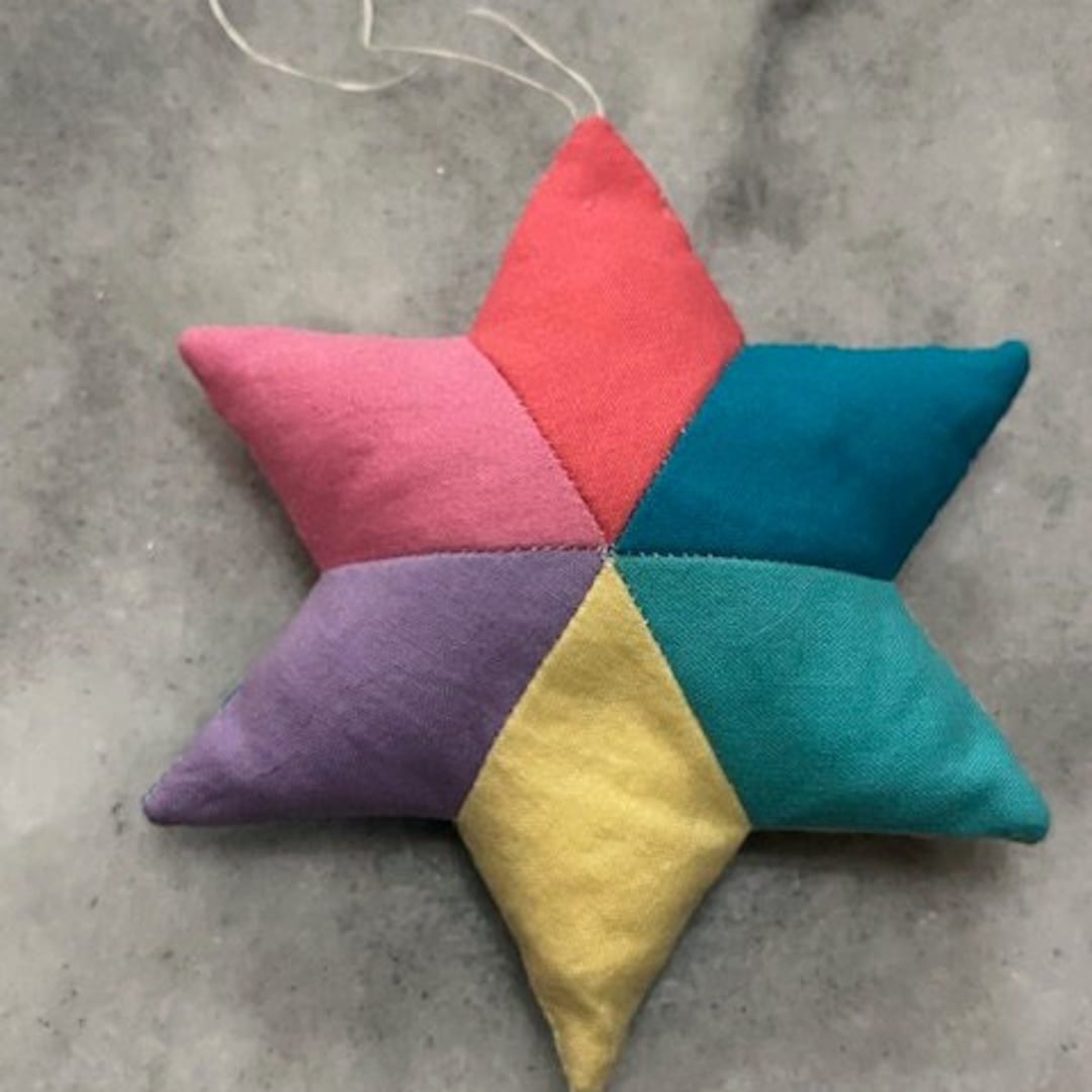 Rainbow Star EPP Ornament for Any Holiday or Theme - Etsy