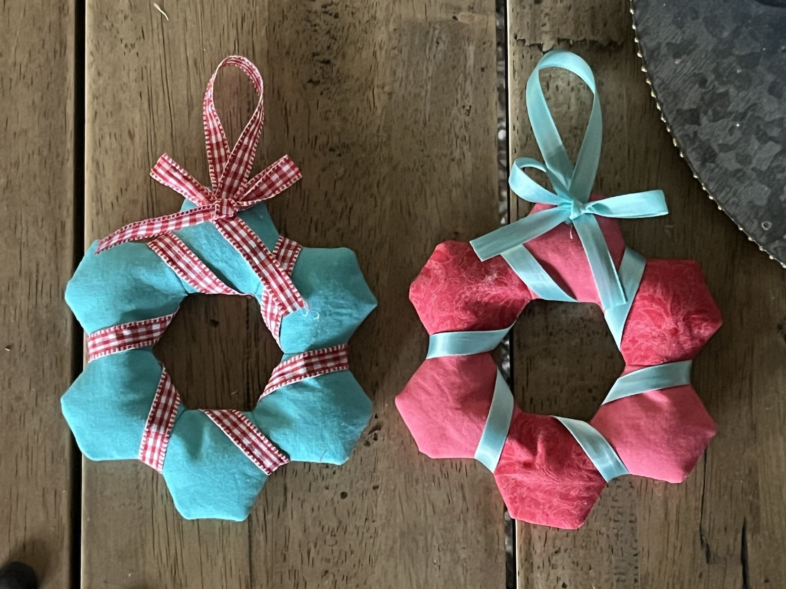 PDF Pattern for EPP English Paper Pieced Wreath Ornament DIY Project - Etsy