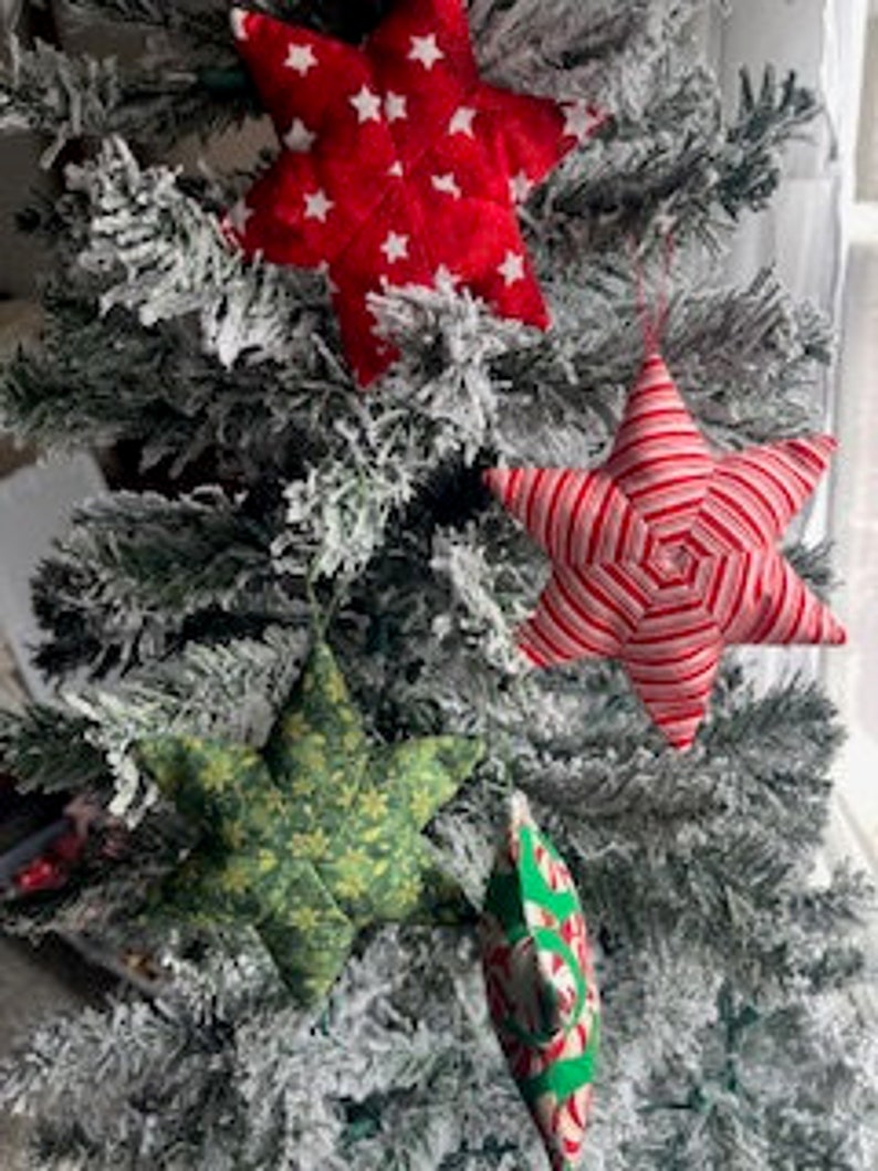EPP Star Ornament Pattern; English Paper Pieced - Etsy