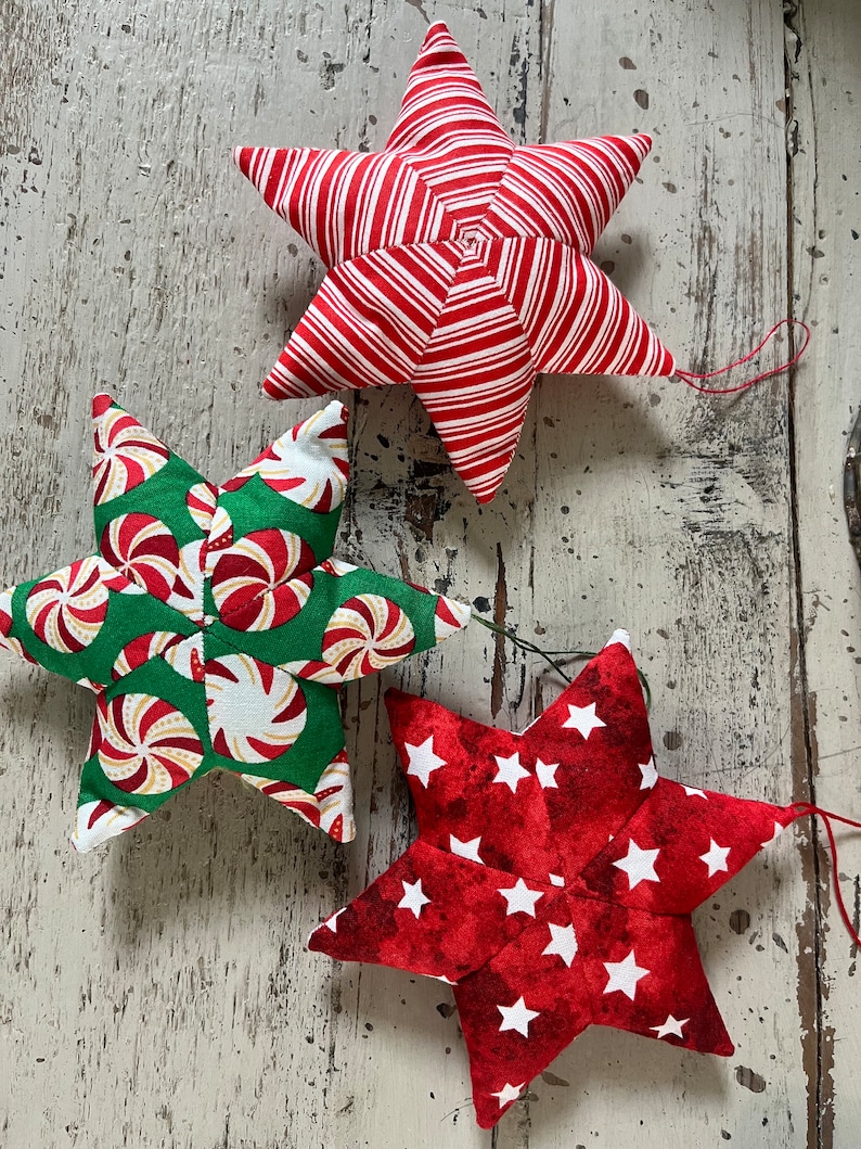 EPP Star Ornament Pattern; English Paper Pieced - Etsy