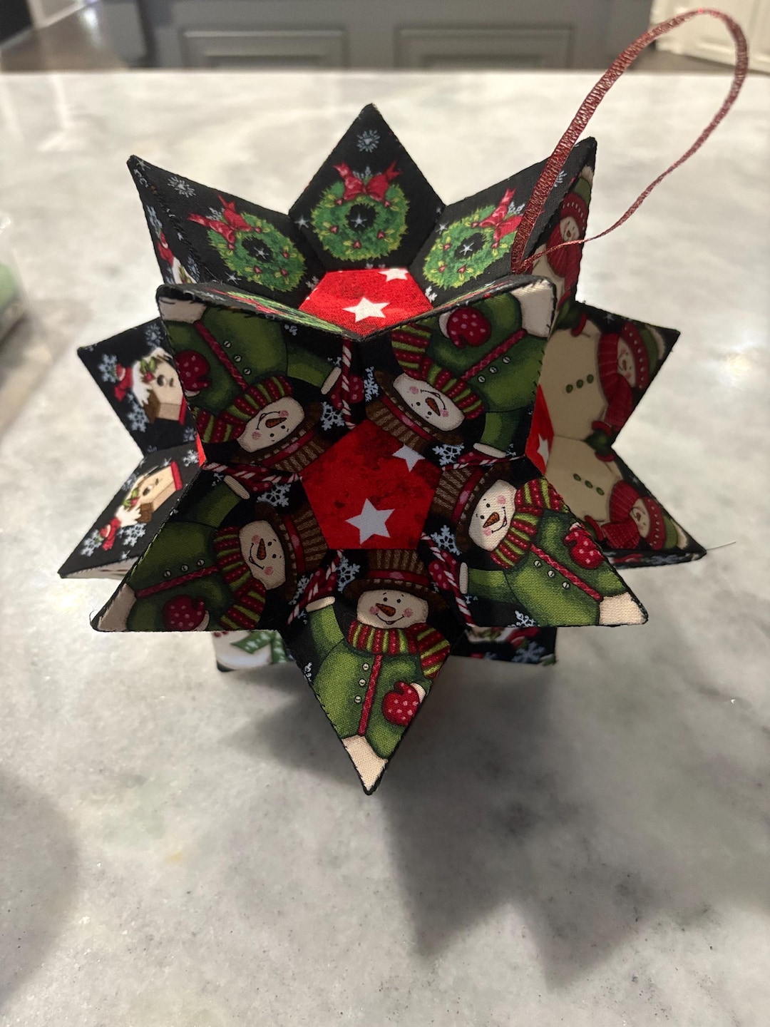 PDF Star Ornament Pattern: English Paper Piecing EPP Instructions DIY ...
