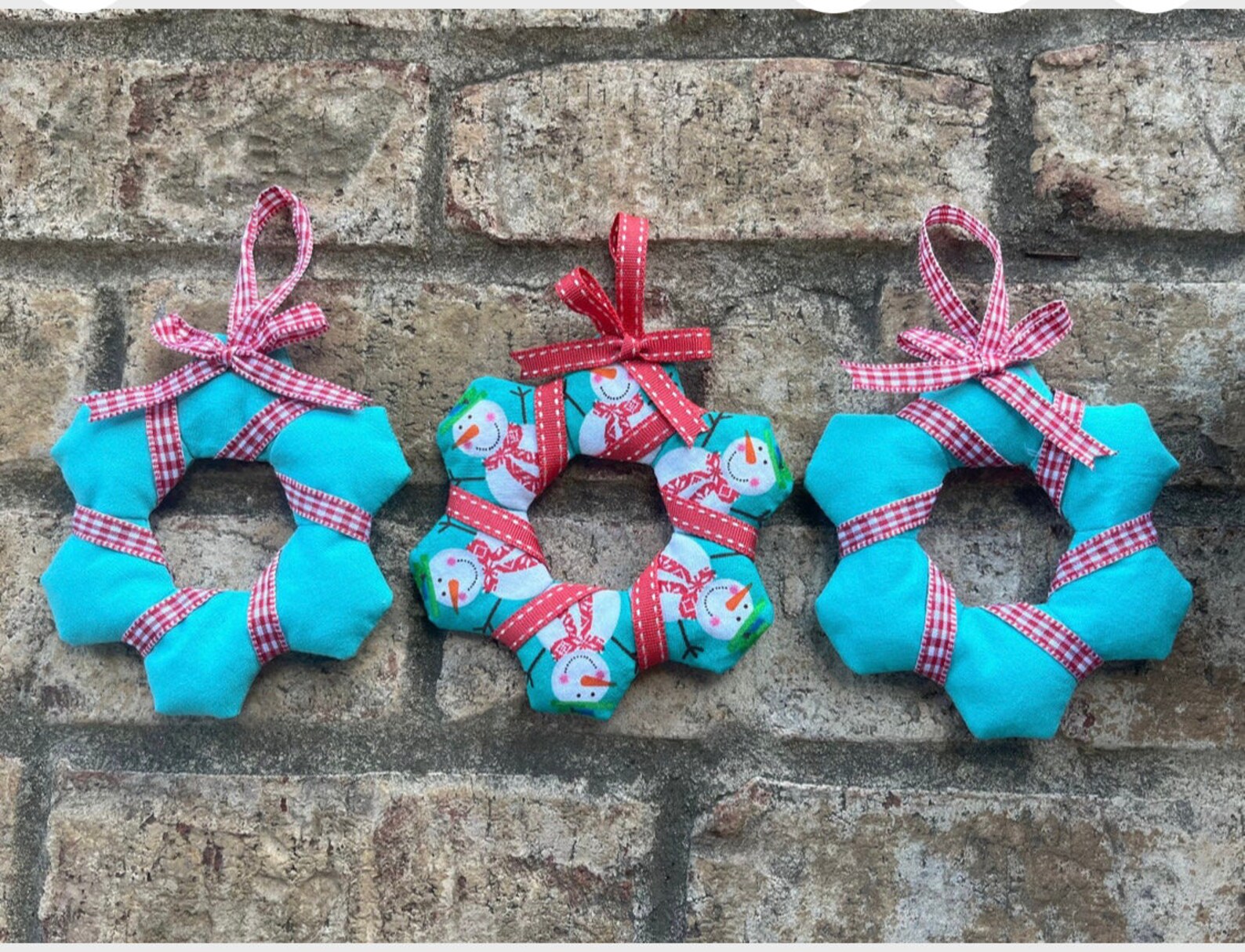 PDF Pattern for EPP English Paper Pieced Wreath Ornament DIY Project - Etsy