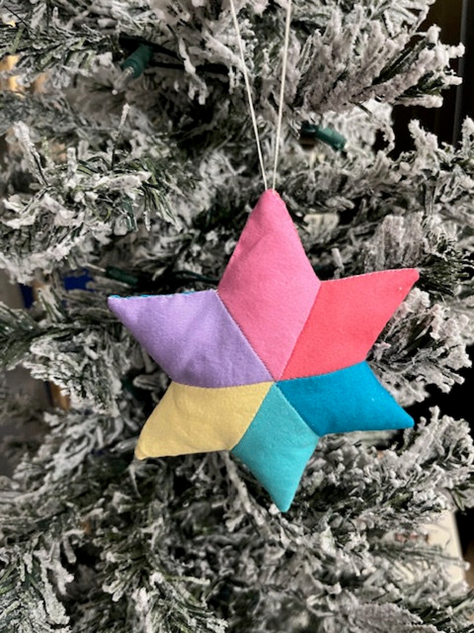 EPP Star Ornament Pattern English Paper Pieced - Etsy