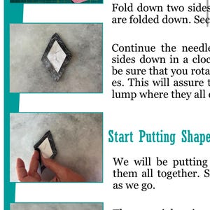 PDF Bouquet of Flowers EPP Table Topper Pattern (by Belinda) With Printable Pieces - Etsy