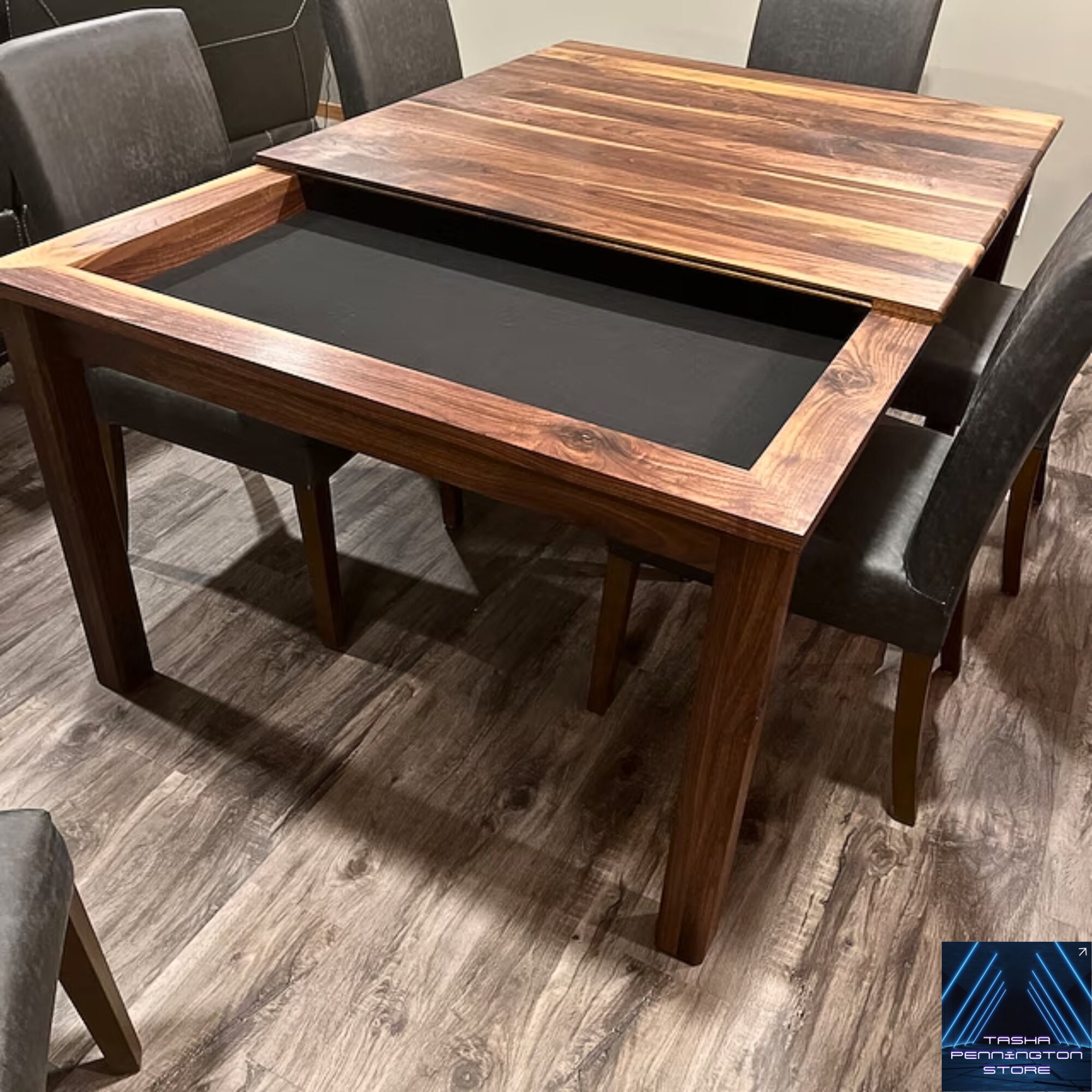 The Classic Hero. Game Table With a Vault. Personalized Card and Board ...