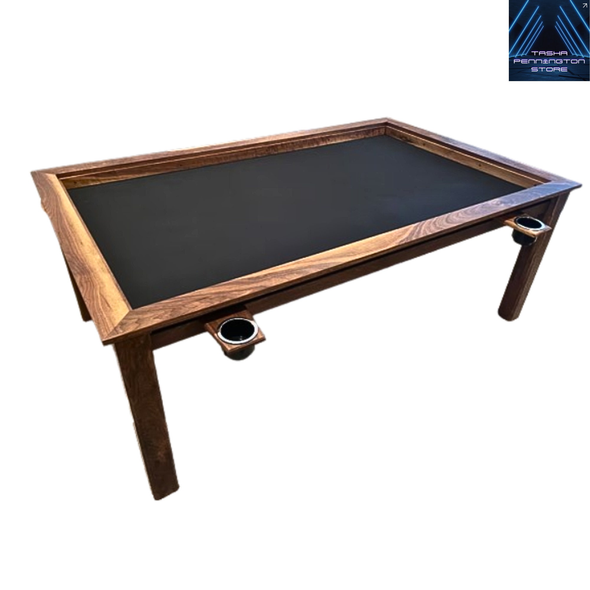 The Classic Hero. Game Table With a Vault. Personalized Card and Board ...