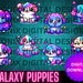 Galaxy Celestial Puppy Png, Digital Download, Colorful Galaxy, Cosmic ...