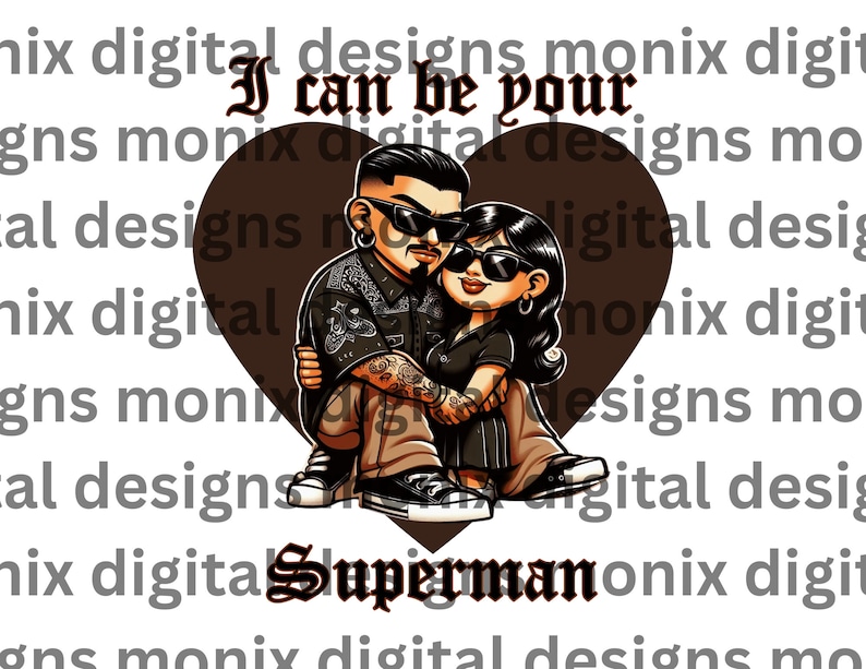 Chicano Cholo Valentines Day Love Couples PNG File, Old School, Love ...