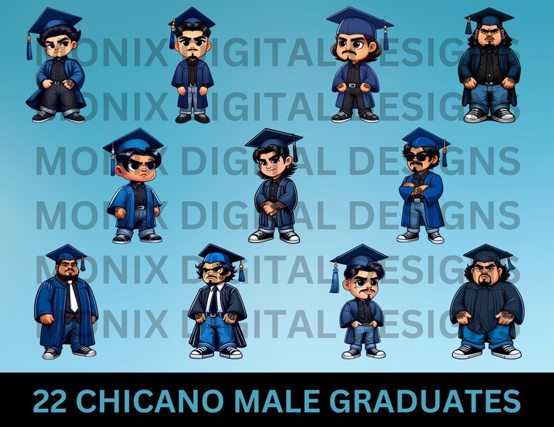 Graduado Chicano PNG, Educated Latino Graduation, Shirts, UV DTF, Iron ...