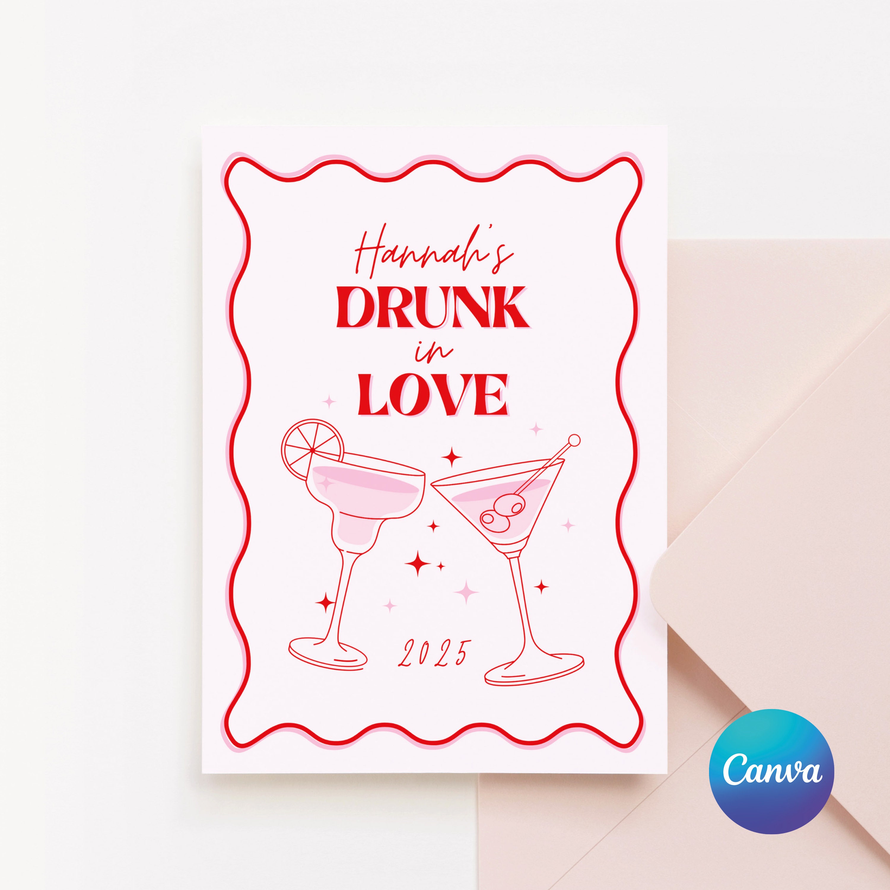 Drunk in Love Bachelorette Itinerary, Bach Weekend Itinerary, Margarita and Martini Cocktail ...