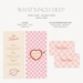 Checkerboard Menu and Place Card Template Hand Illustrated, Retro ...