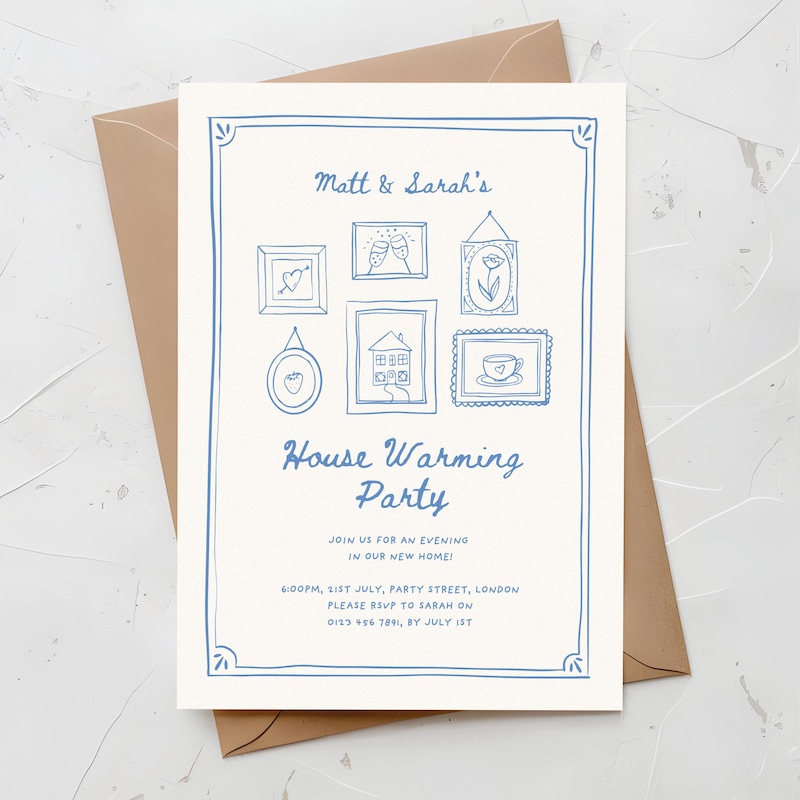 Cute House Warming Invite - Etsy