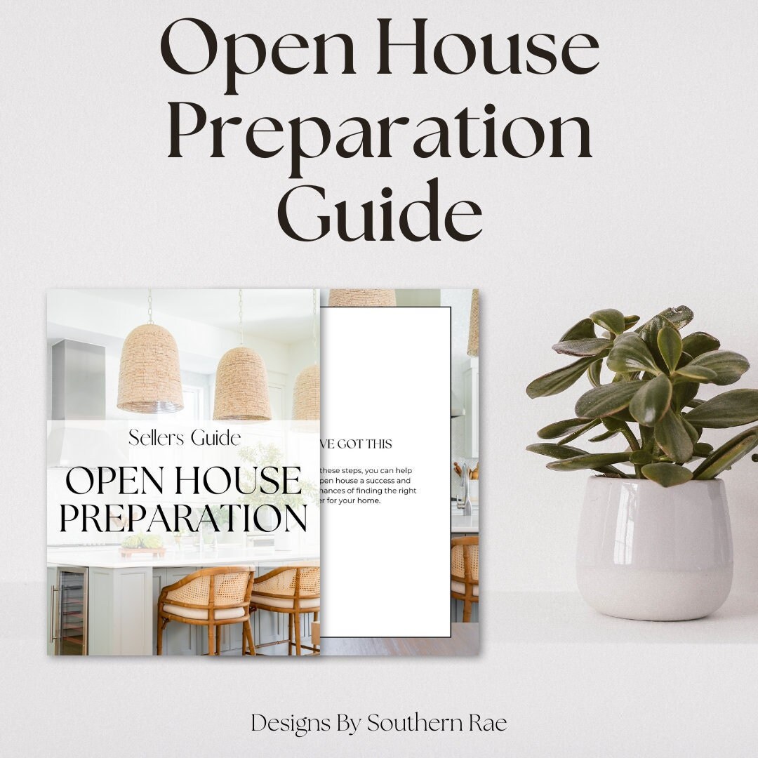 Open House Preparation Guide - Etsy