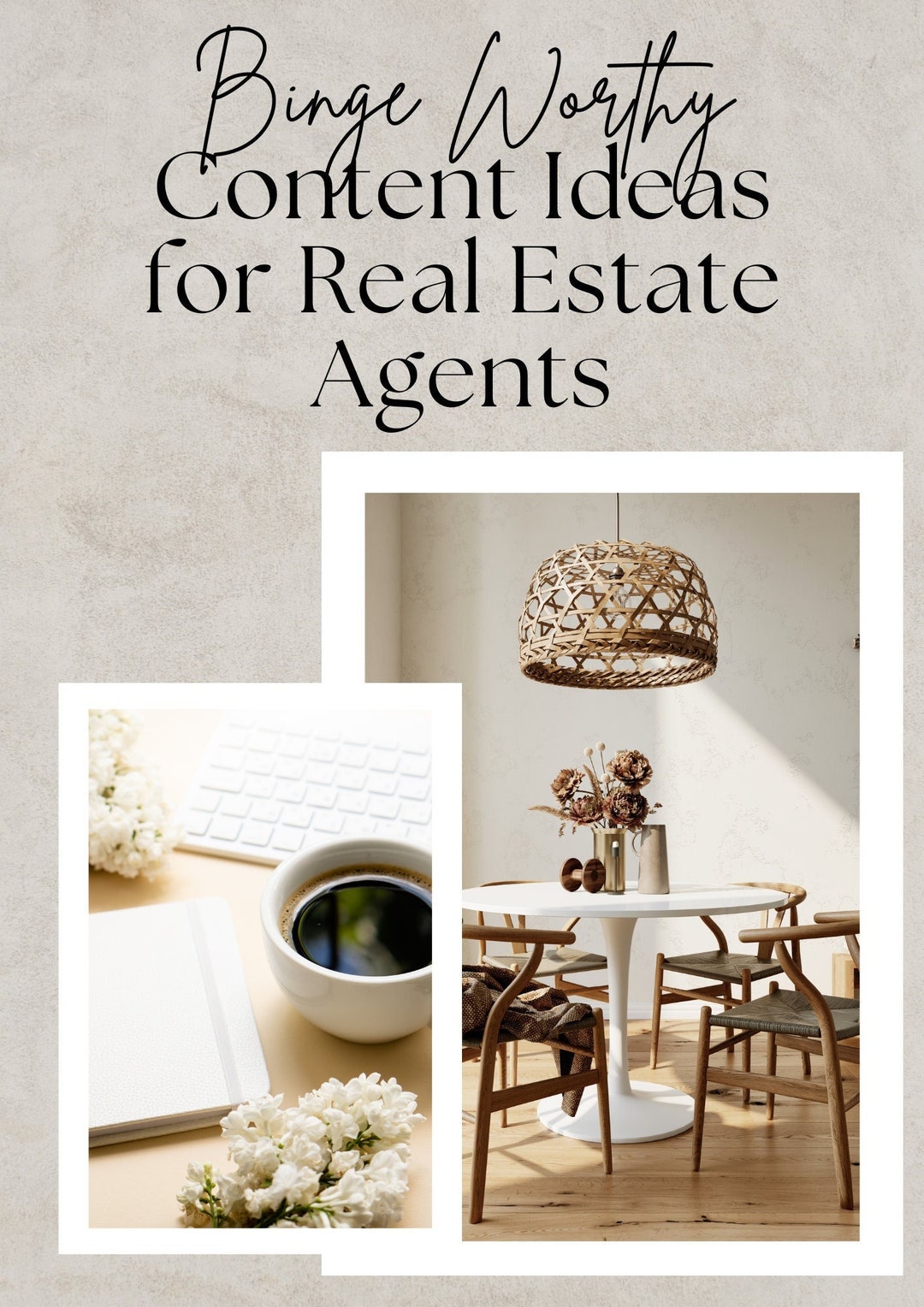 Binge Worthy Content Ideas for Real Estate Agents - Etsy