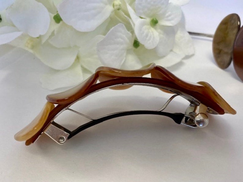 Medium Sized Hair Barrette in Acrylic - Etsy