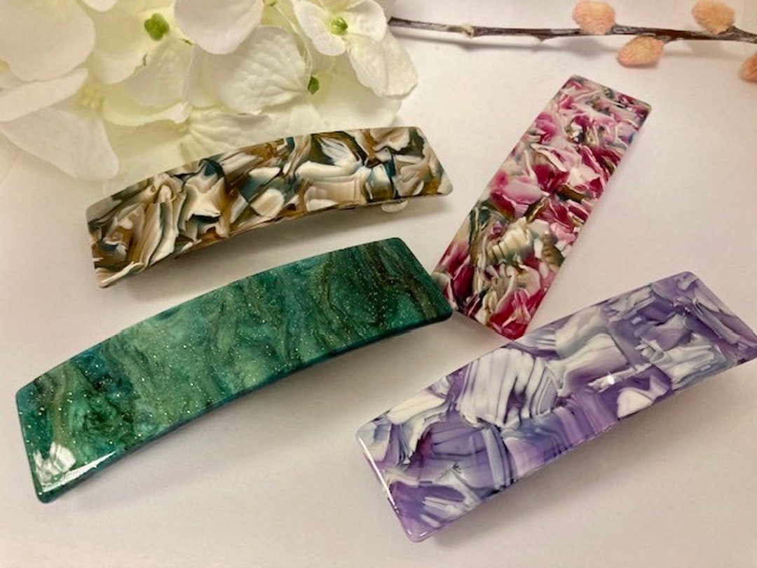 Penny Strong Mid to Large Size Hair Barrette in Our Premium Acetate ...