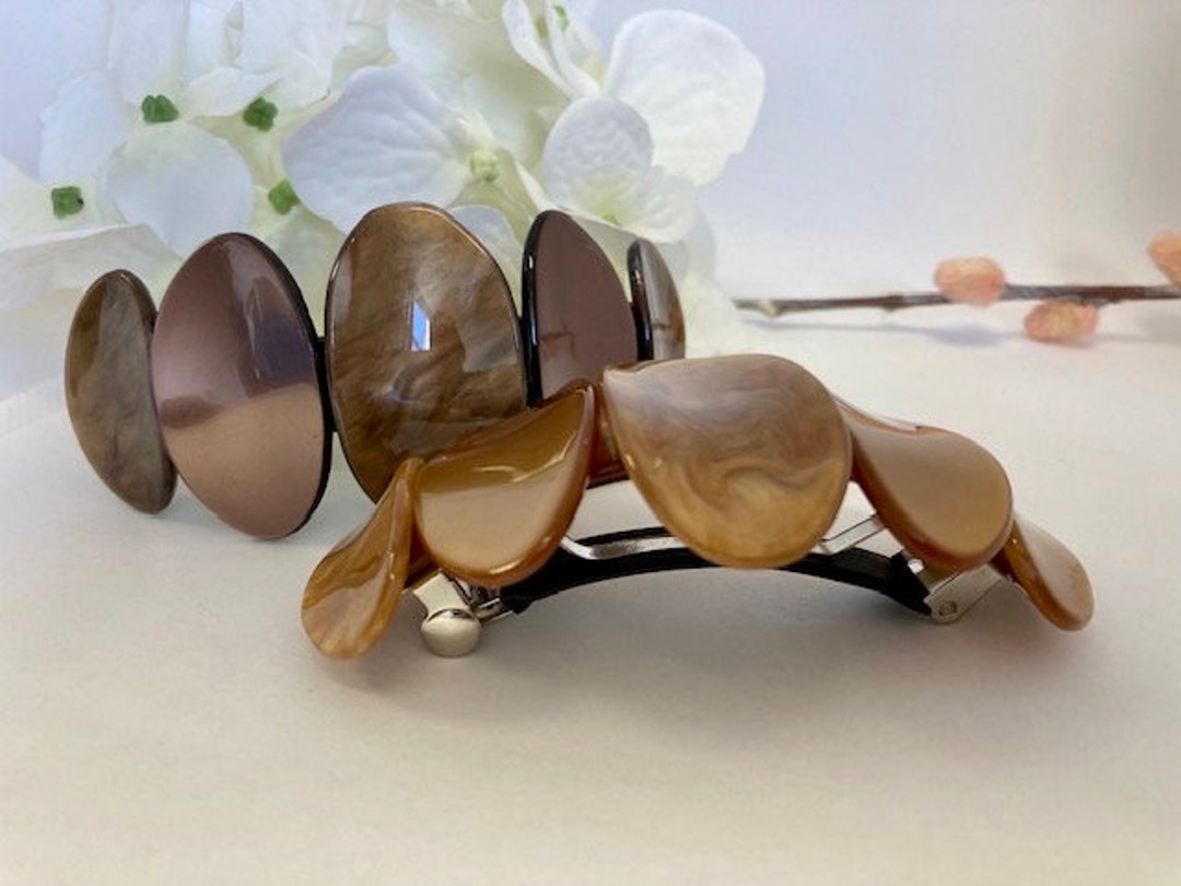 Medium Sized Hair Barrette in Acrylic - Etsy
