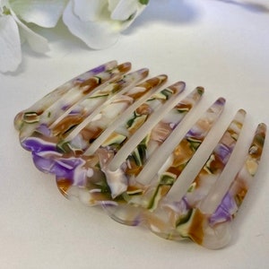 Jenna Beautiful Hair Side Comb in Our Premium Acetate - Etsy