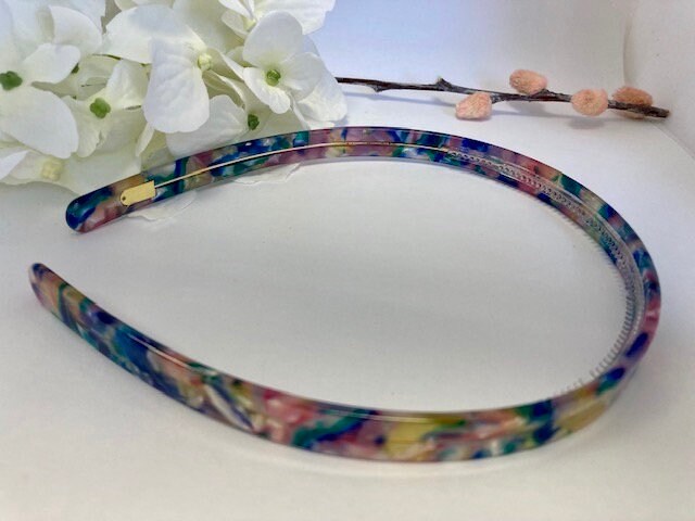 Classic Slim Headband in Our Premium Acetate - Etsy