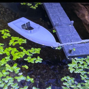 Speedboat Floating Decor | Decorative Aquarium Floater | Water Surface ...
