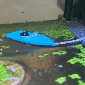 Speedboat Floating Decor | Decorative Aquarium Floater | Water Surface ...
