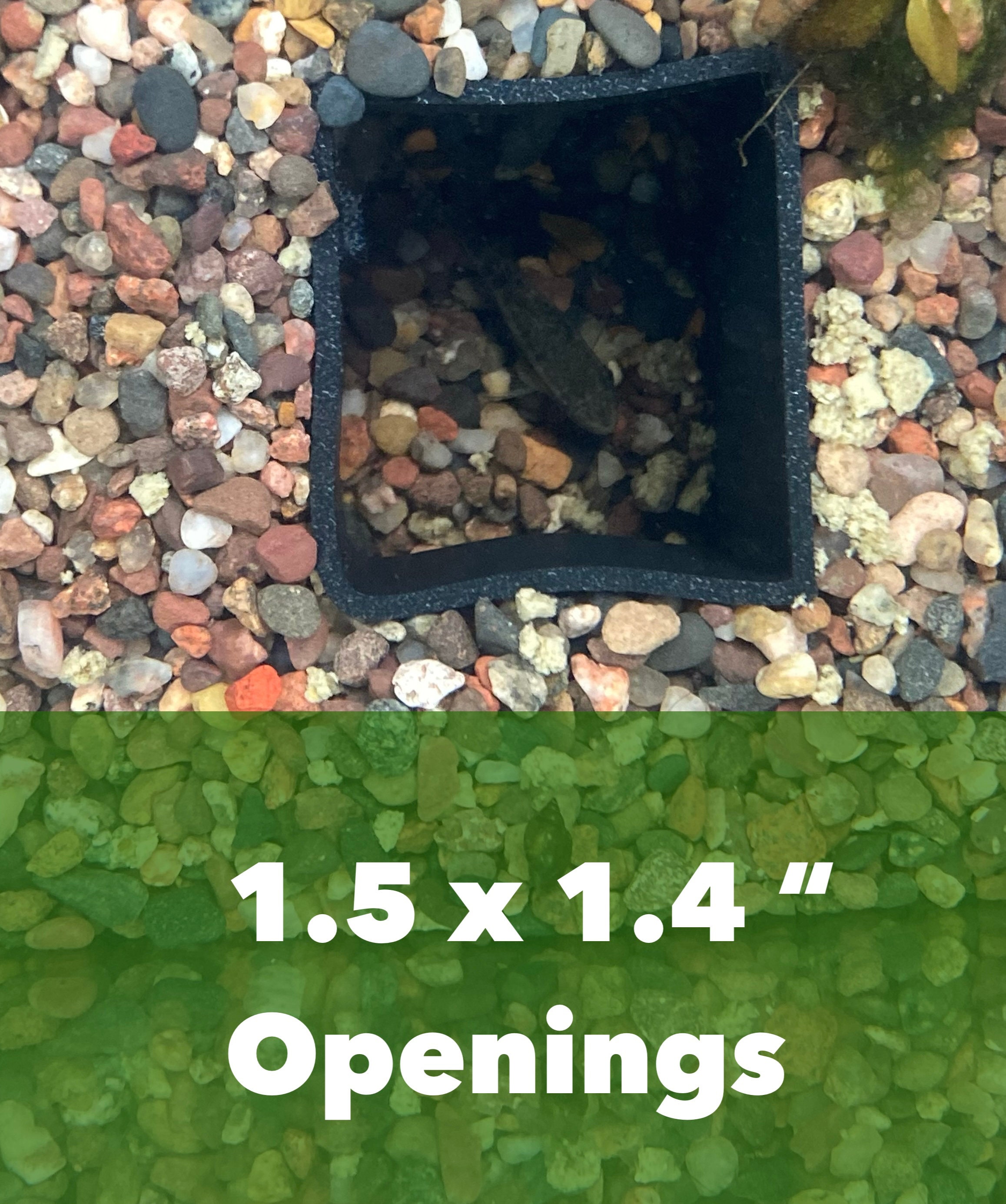 Large Underground Corner Cave With Natural Appearance Aquarium Cave ...