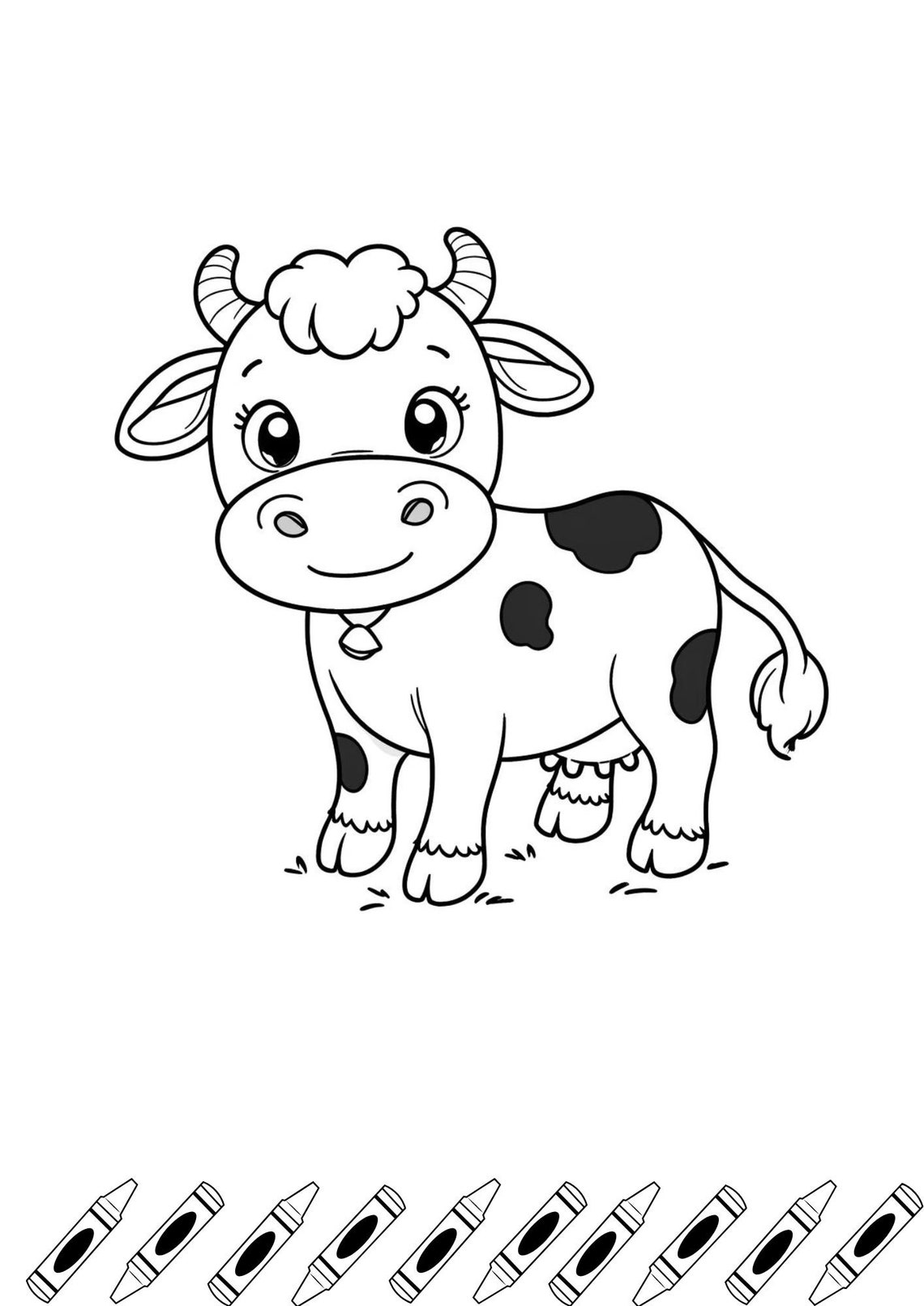 20 Easy Printable Coloring Pages for Kids, Toddlers, Preschoolers ...