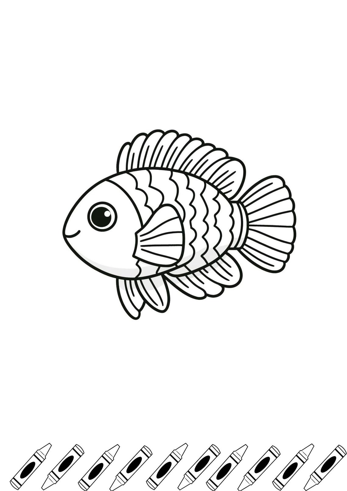 20 Easy Printable Coloring Pages for Kids, Toddlers, Preschoolers ...