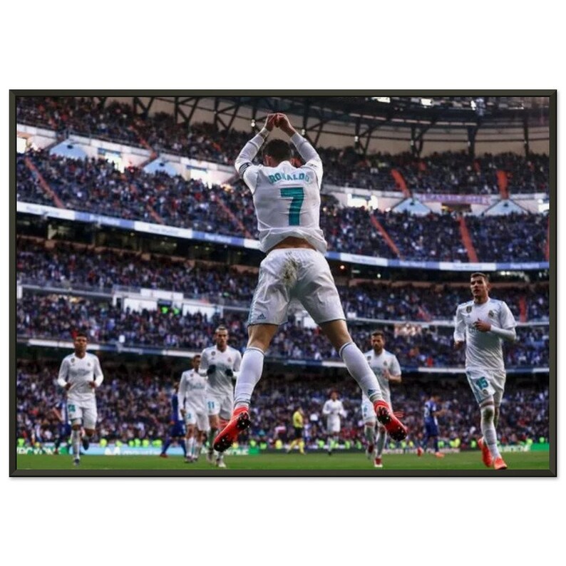 Cristiano Ronaldo CR7 Museum-quality Matte Paper Metal Framed Poster - Etsy