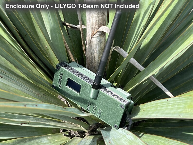 Spec5 Tactical Green PETG Enclosure Case for Meshtastic Lilygo T-beam ...
