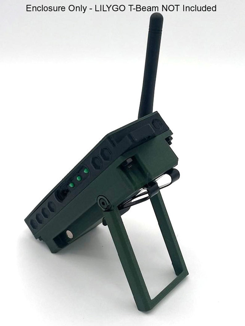 Spec5 Tactical Green PETG Enclosure Case for Meshtastic Lilygo T-beam ...