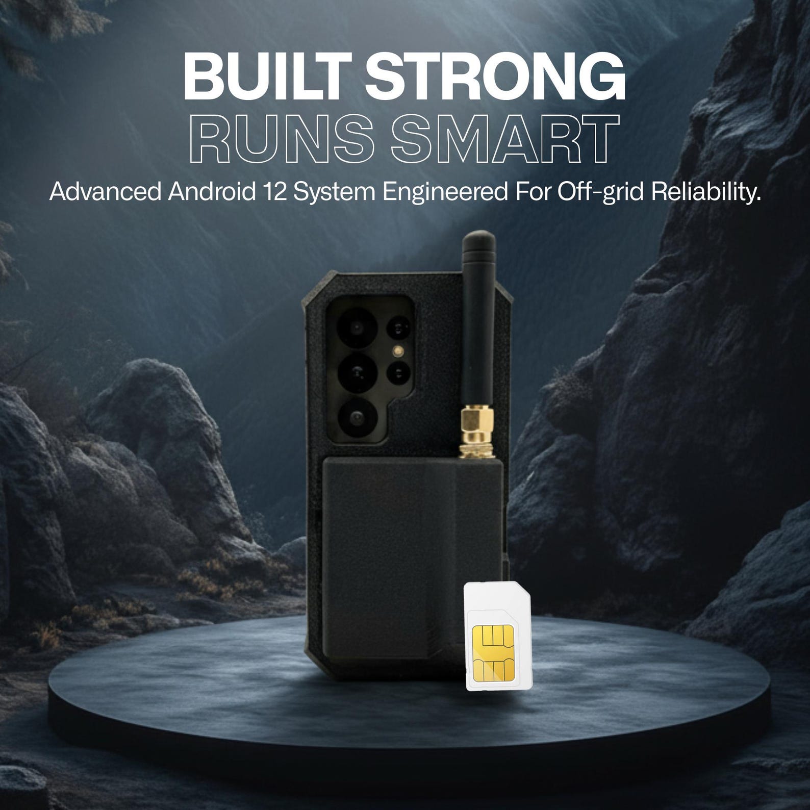 Spectre Pro Lora Meshtastic Android Phone – Rugged Carbon-fiber Build ...