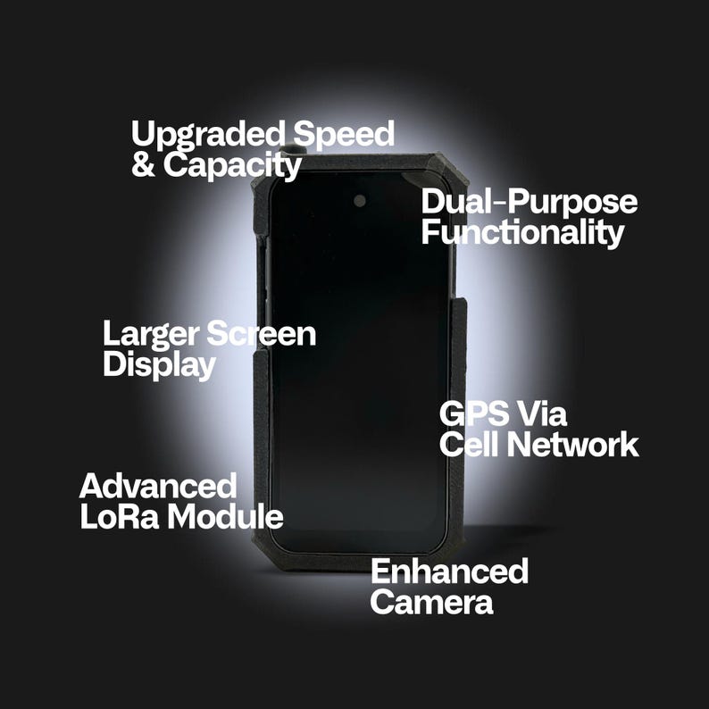 Spectre Pro Lora Meshtastic Android Phone – Rugged Carbon-fiber Build ...
