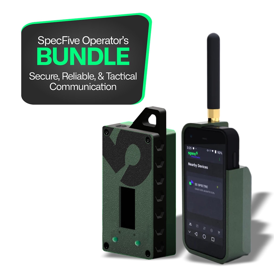 Operator’s Bundle – Mini Trekker & Spectre | Secure Off-grid Voice and ...